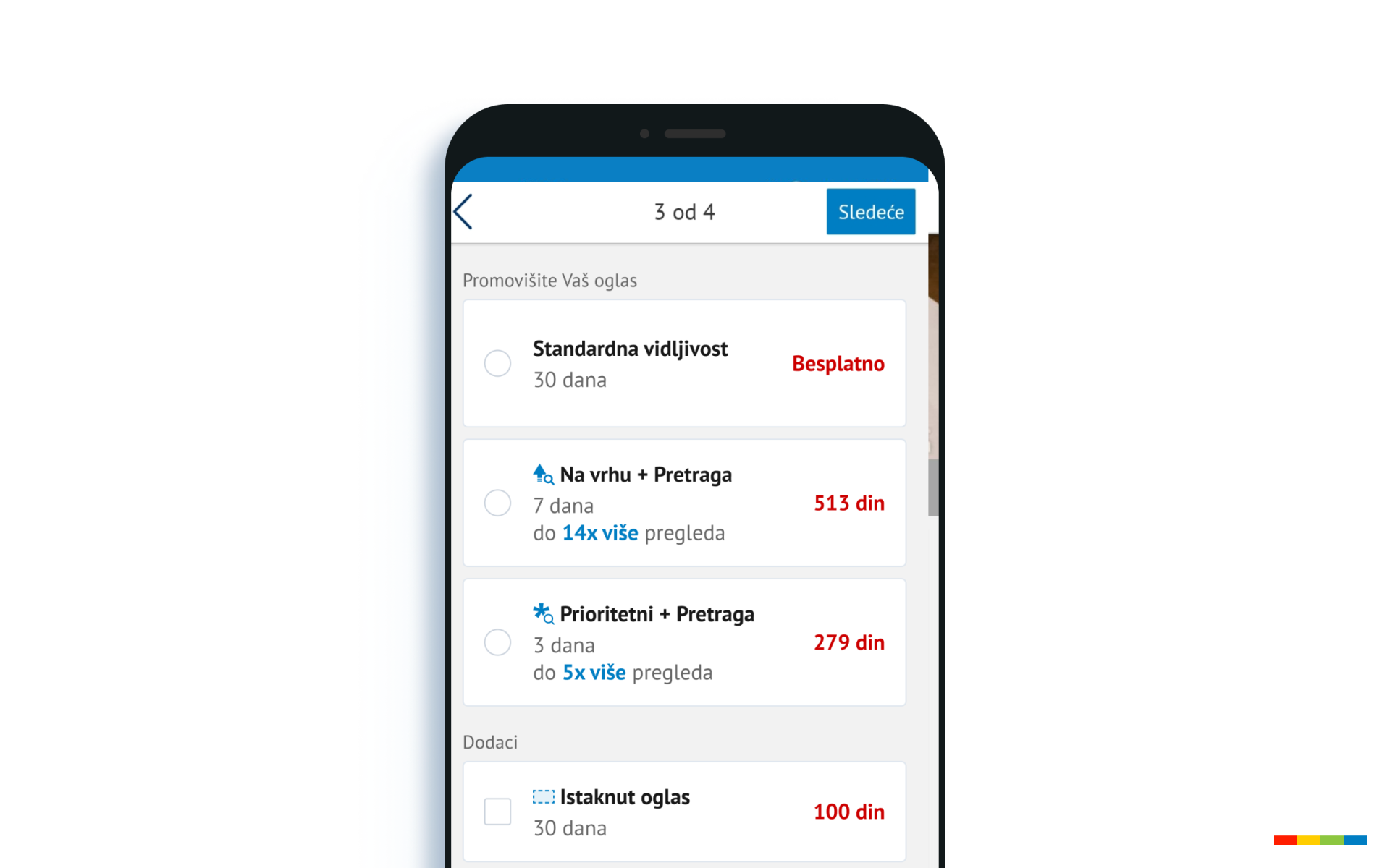 Kako da postavite prvi oglas preko Aplikacije i Mobilnog sajta ...